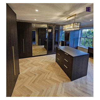 Modular Walk-in Set with Bespoke Dressing Unit in London | Inspired ...