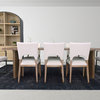 Fraser Rectangular Dining Table, Brown - Farmhouse - Dining Tables - by LH Home | Houzz