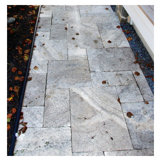 SILVER TRAVERTINE PAVERS 3 - Craftsman - New York - by Bayrock Natural ...