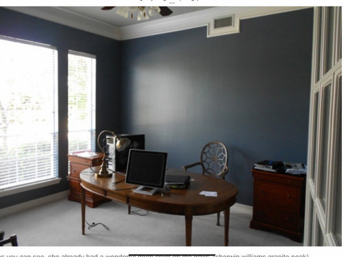 Painter coming, I need to pick a paint color for a home office