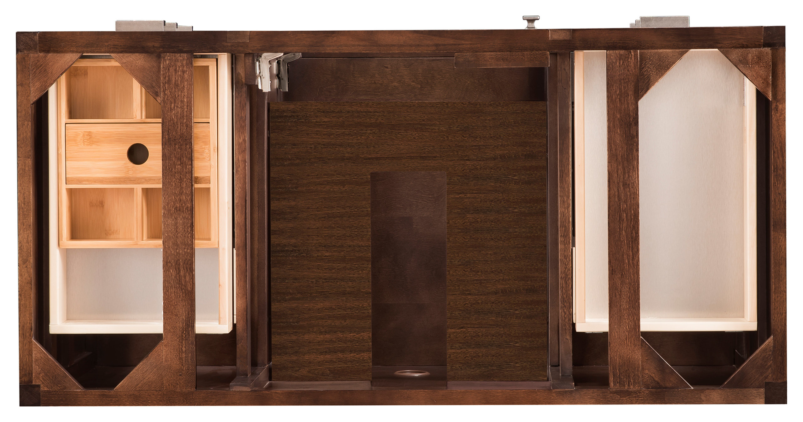 Addison 48" Vanity, Mid Century Acacia - Transitional - Bathroom ...