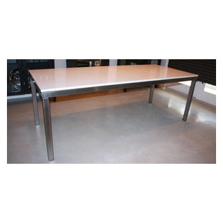 Modern Silestone Dining Table - Modern - Austin - by Refined Elements ...