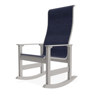 Leeward Sling Outdoor Supreme Rocker - Transitional - Outdoor Rocking ...