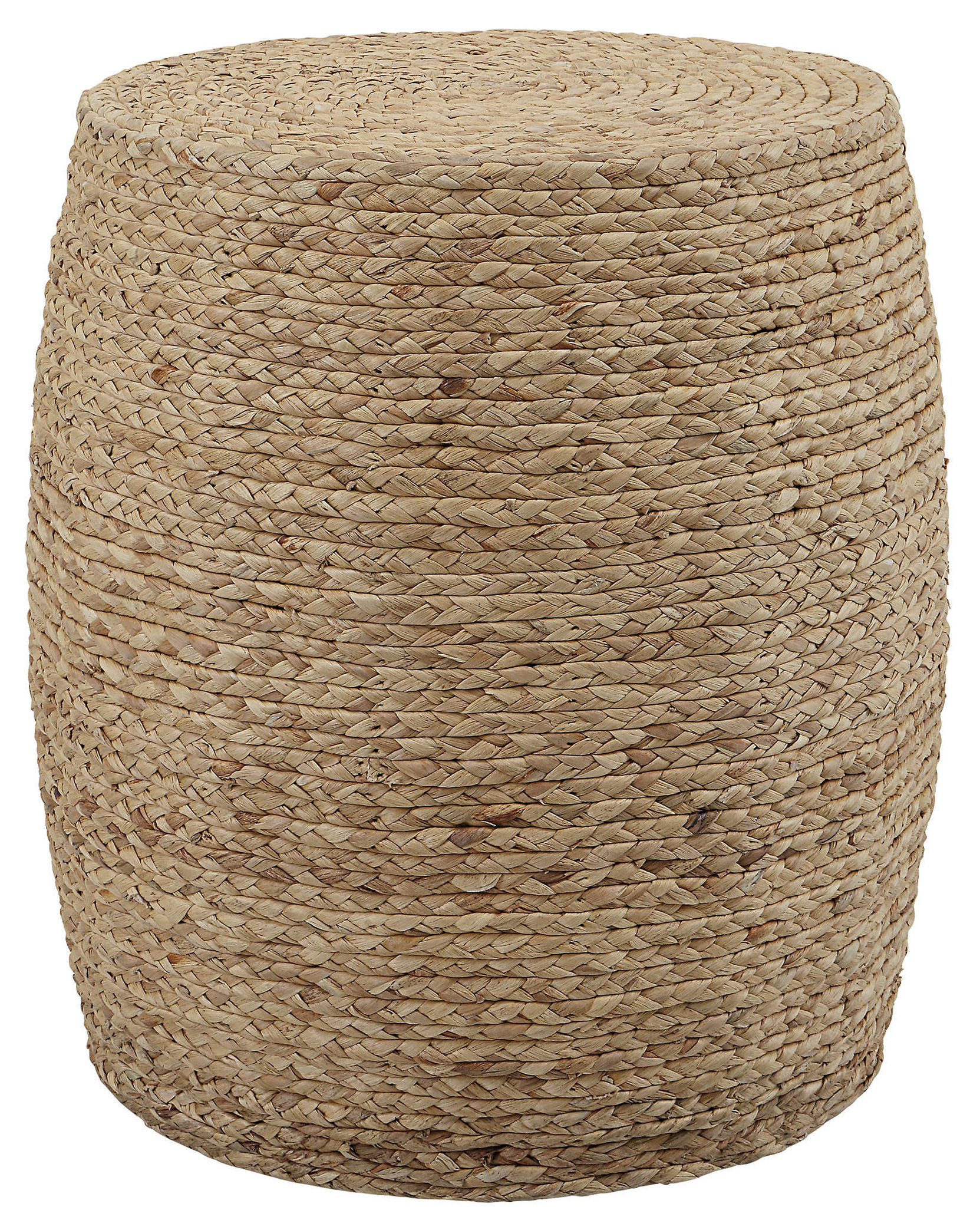 Resort Straw Accent Stool - Beach Style - Accent And Garden Stools - by ...