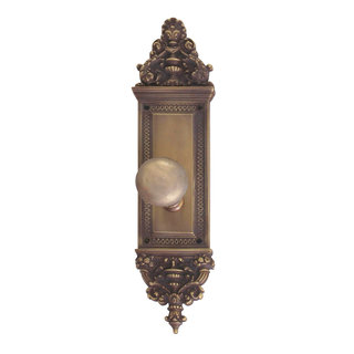 Apollo Door Set 3 5/8" X 14 3/4" - Victorian - Doorknobs - by BRASS ...