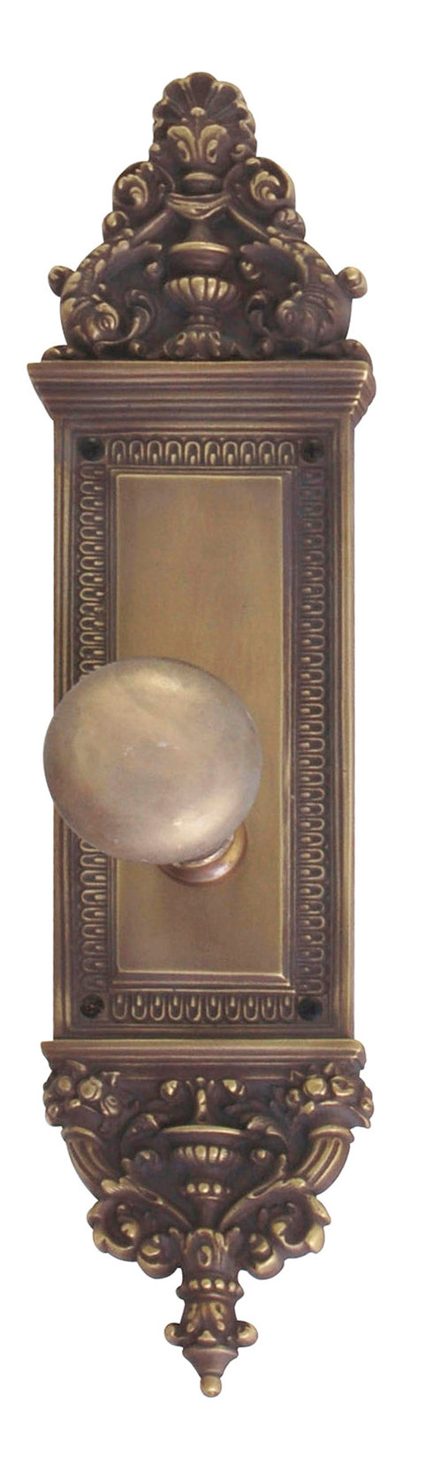 Apollo Door Set 3 5/8" X 14 3/4" - Victorian - Doorknobs - by BRASS ...