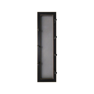 7-Peg Mug Rack by Millwork Engineering, Black Frame - Farmhouse - Mugs ...