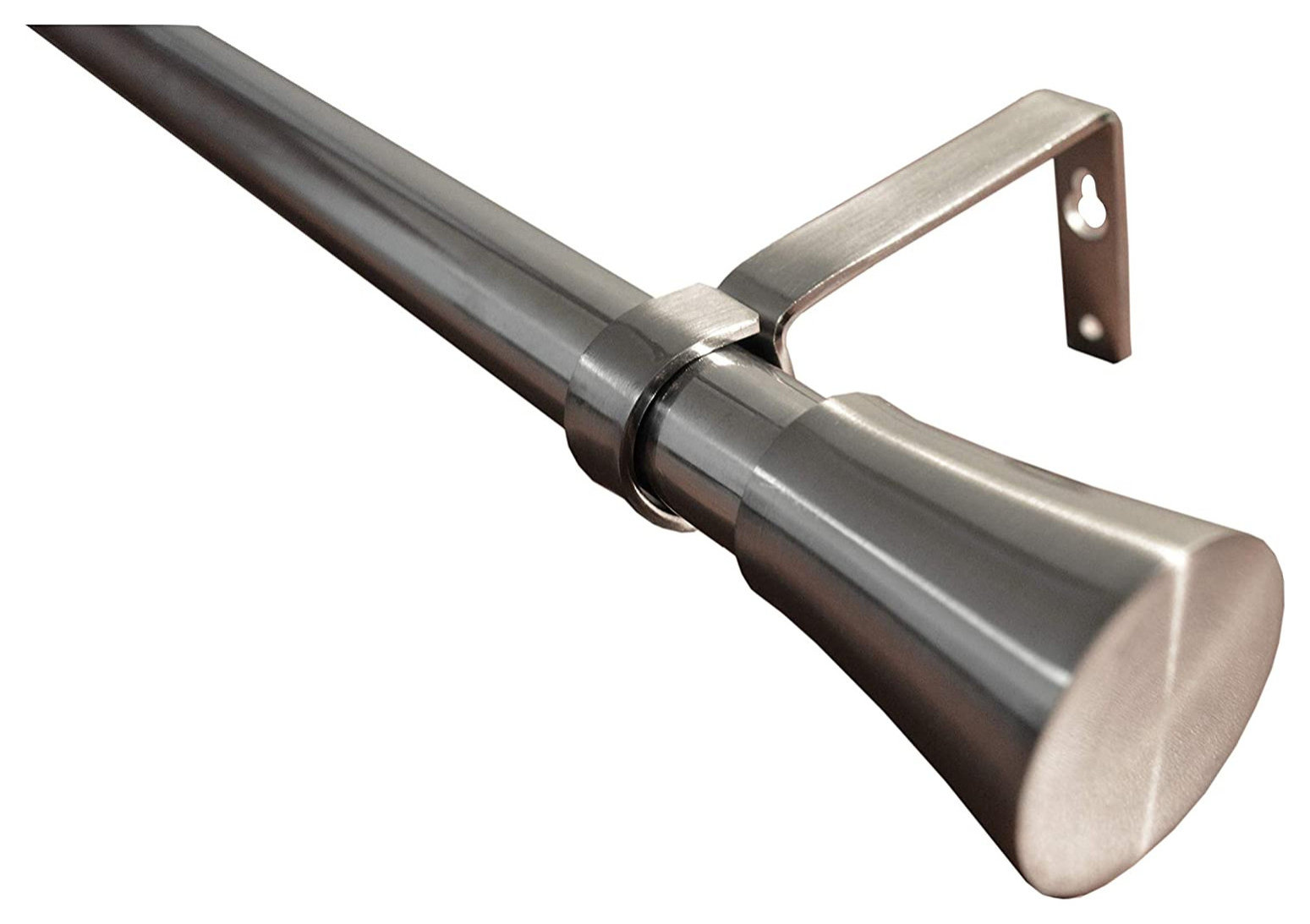 Green Room 1" Stainless Steel Flare Rod Set In/Outdoor 54"x96" Brushed ...