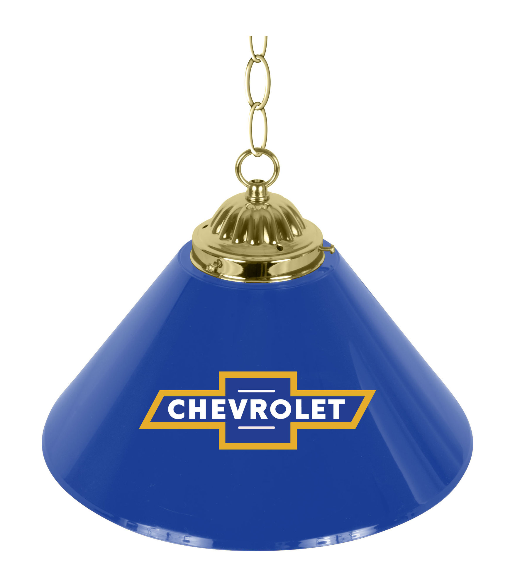 Chevrolet 14" Single Shade Bar Lamp, Super Service - Contemporary ...
