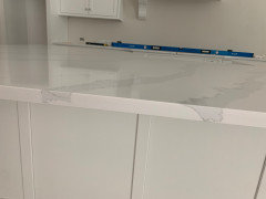 Daltile quartz- Independence Calacatta or Valor White?