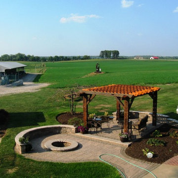 Barn Beam Pergola - Photos & Ideas | Houzz
