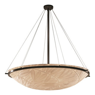 48-inch Round Pendant Bowl w/ RING - Tropical - Pendant Lighting - by ...