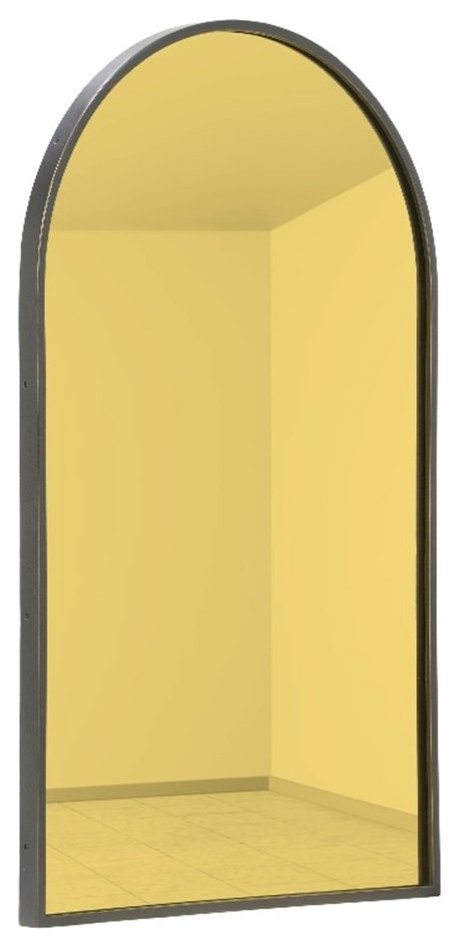 Hadley Brass Wall Mirror - Transitional - Wall Mirrors - by Homesquare ...