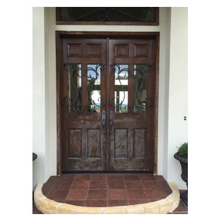 Tuscan Style Front Doors - Mediterranean - Austin - by Austin's Paint ...