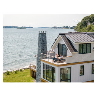 Harpswell Neck - Beach Style - Exterior - Portland Maine - by Kevin ...