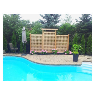 Western Red Cedar Privacy Screens - Toronto - by Tri-City Fencing | Houzz