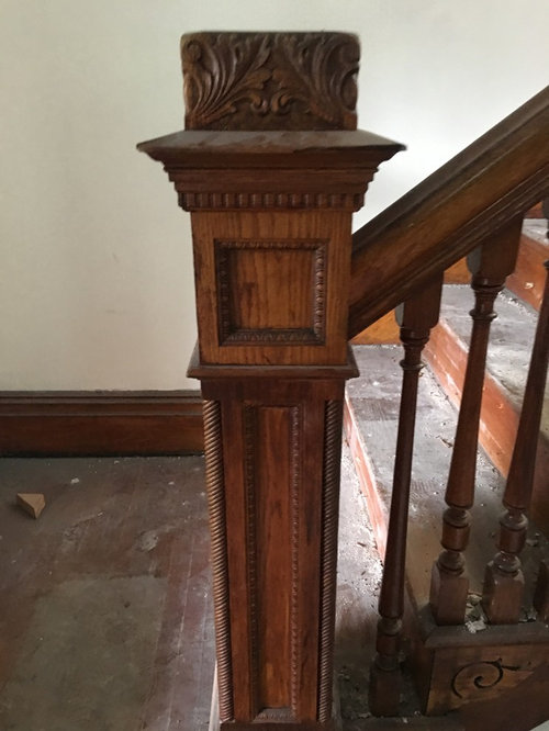 Repair Antique 1903 Staircase (sags and coming out of wall) | Houzz Forum