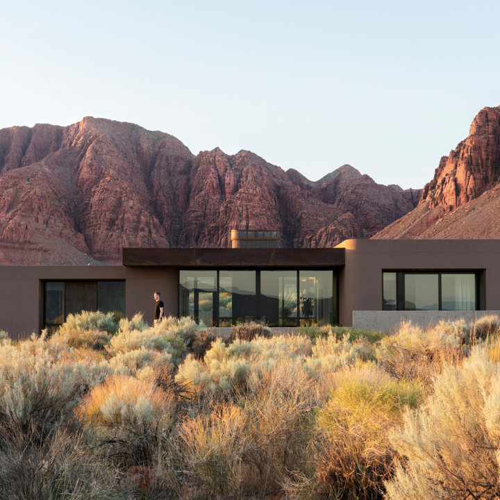 75 Most Popular 75 Beautiful House Exterior with a Flat Roof Ideas and ...