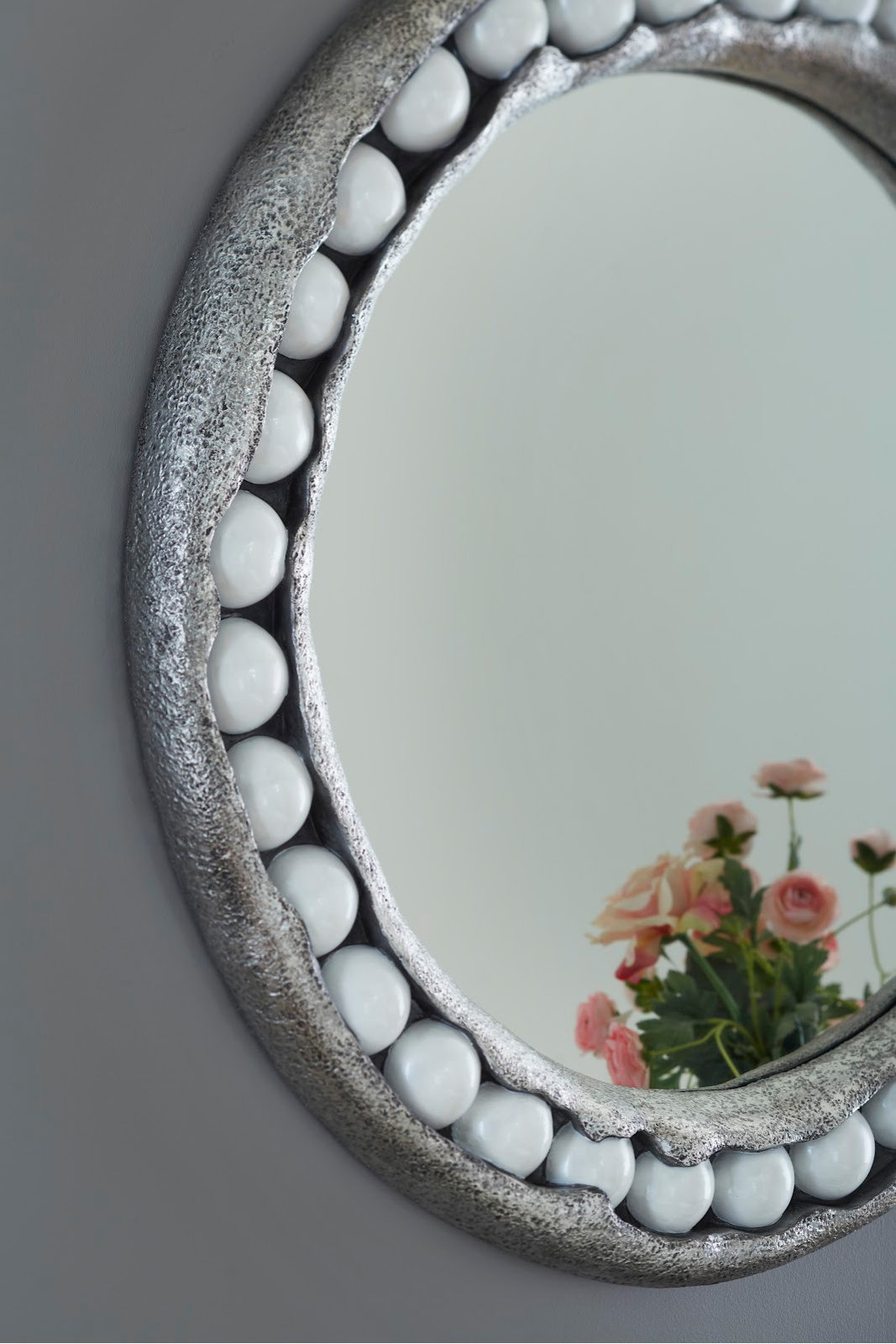Pearl Mirror, Round, 36x3x36" - Beach Style - Wall Mirrors - by ...