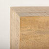 Hayden Light Brown Wood End/Side Table - Rustic - Side Tables And End ...