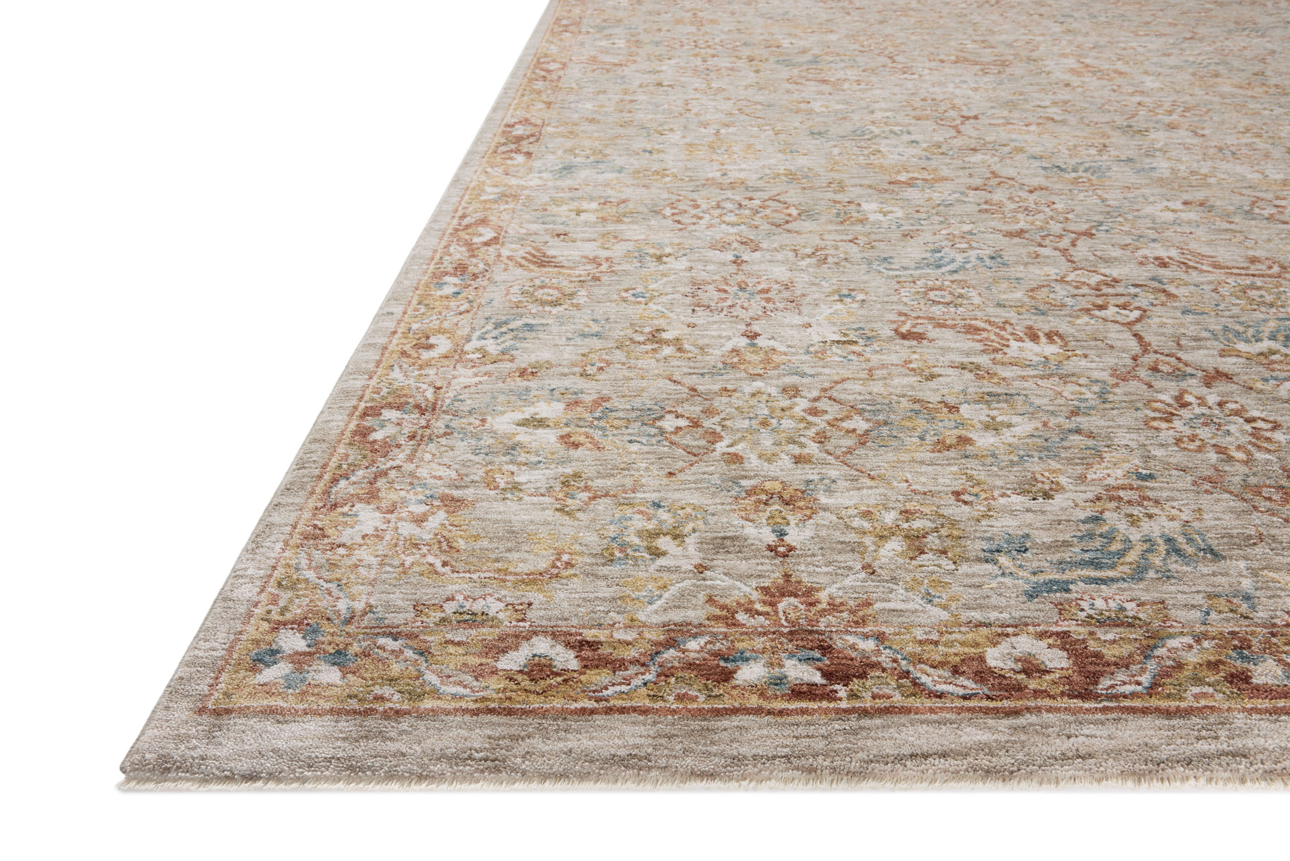 Loloi Gaia Gaa-05 Vintage/Distressed Rug, Natural/Multi, 11'6"x15'5 ...