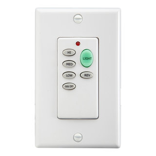 Battery Operated Wall Control, Reverse Function/Lights and Dimmer ...