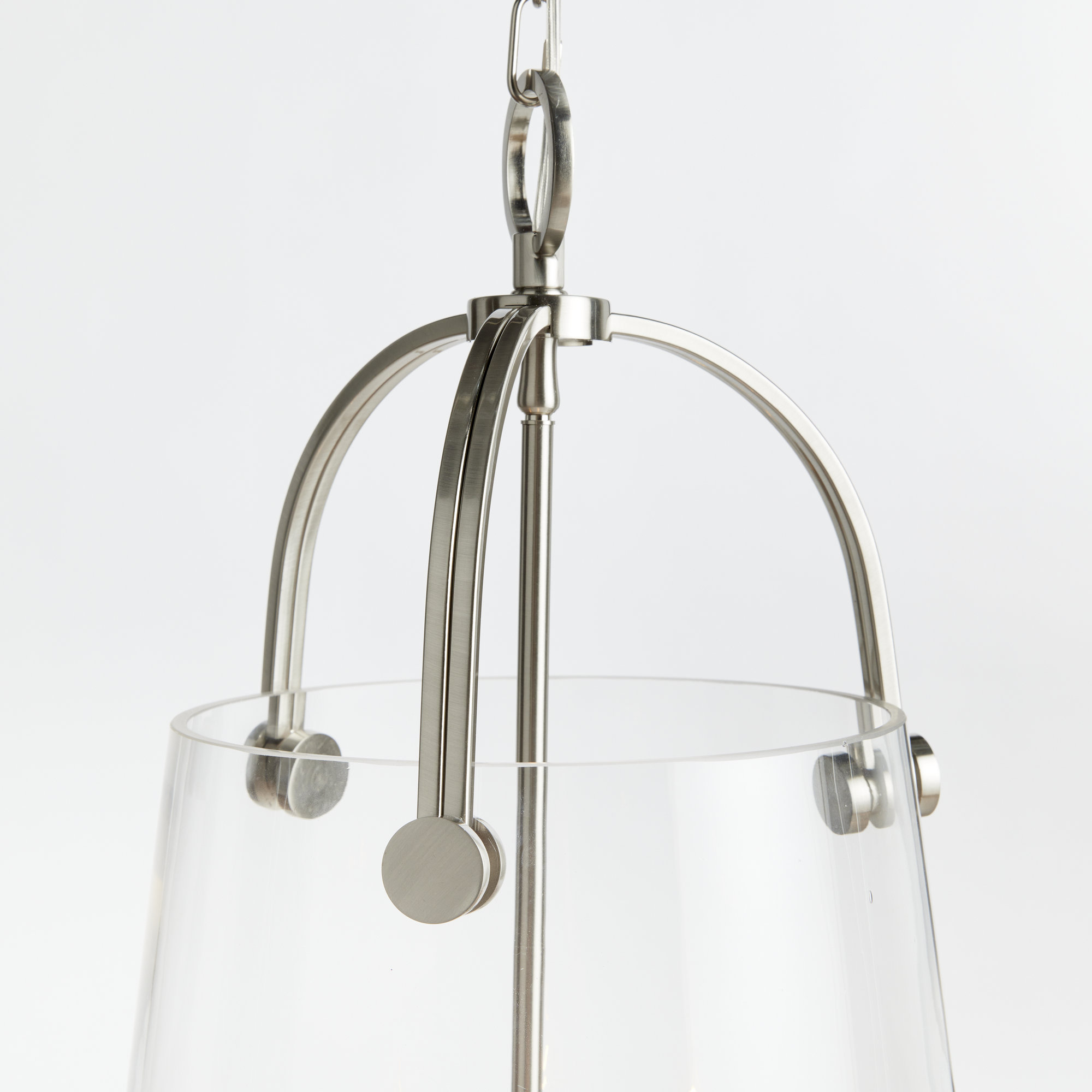 Capra Pendant Silver, Large - Transitional - Pendant Lighting - by Napa ...