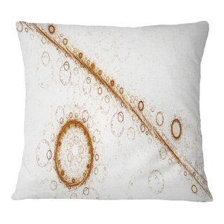 Live Cell Protein under Microscope Abstract Throw Pillow, 18"x18 ...