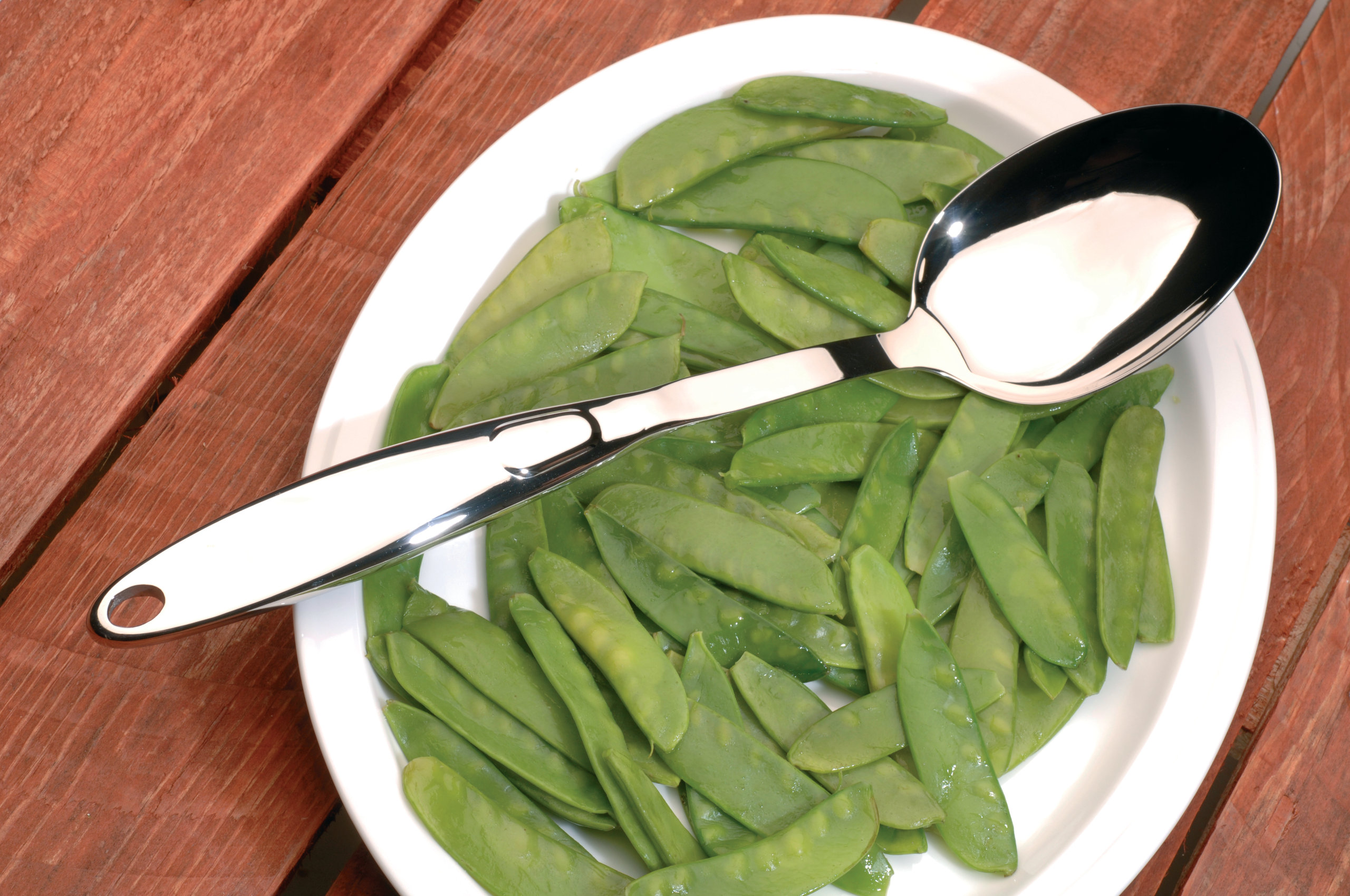 Straight Line Serving Spoon - Contemporary - Serving Utensils - by ...