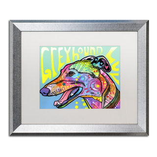 Dean Russo 'Greyhound Luv' Art, 20"x16" - Contemporary - Prints And ...