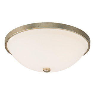 Capital Ceiling 2-Light Ceiling Fixture - Transitional - Flush-mount ...