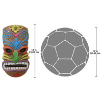 Design Toscano Hoaloha Tiki Face Plaque - Tropical - Wall Accents - by ...