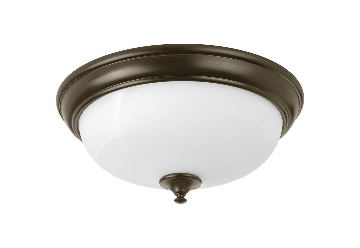 1-Light DC LED Flush Mount, 15" dia., 6-3/4" ht. - Traditional - Flush ...