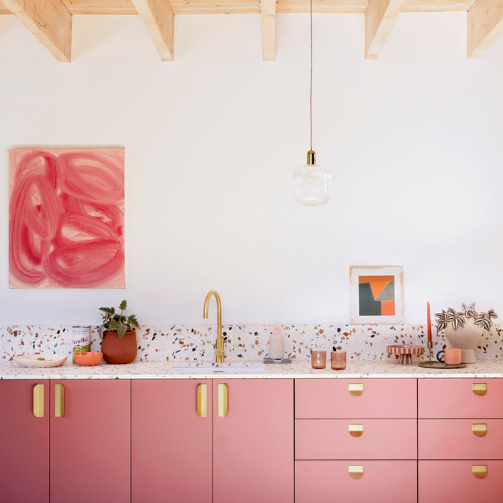 75 Beautiful Kitchen with Terrazzo Benchtops Ideas & Designs - October ...