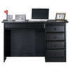 Eagle Furniture Coastal Single-Pedestal Computer Desk - Contemporary ...
