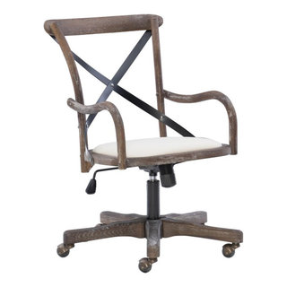 Carson Caf Office Chair - Farmhouse - Office Chairs - by Bison Commerce ...