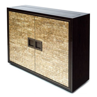 Natural Gold Capiz Shell Television Cabinet - London - by ShellShock ...