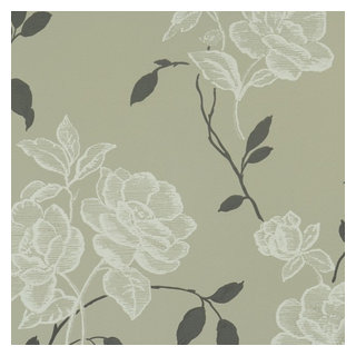 Playful Wallpaper, Sample - Traditional - Wallpaper - by Walls Republic ...