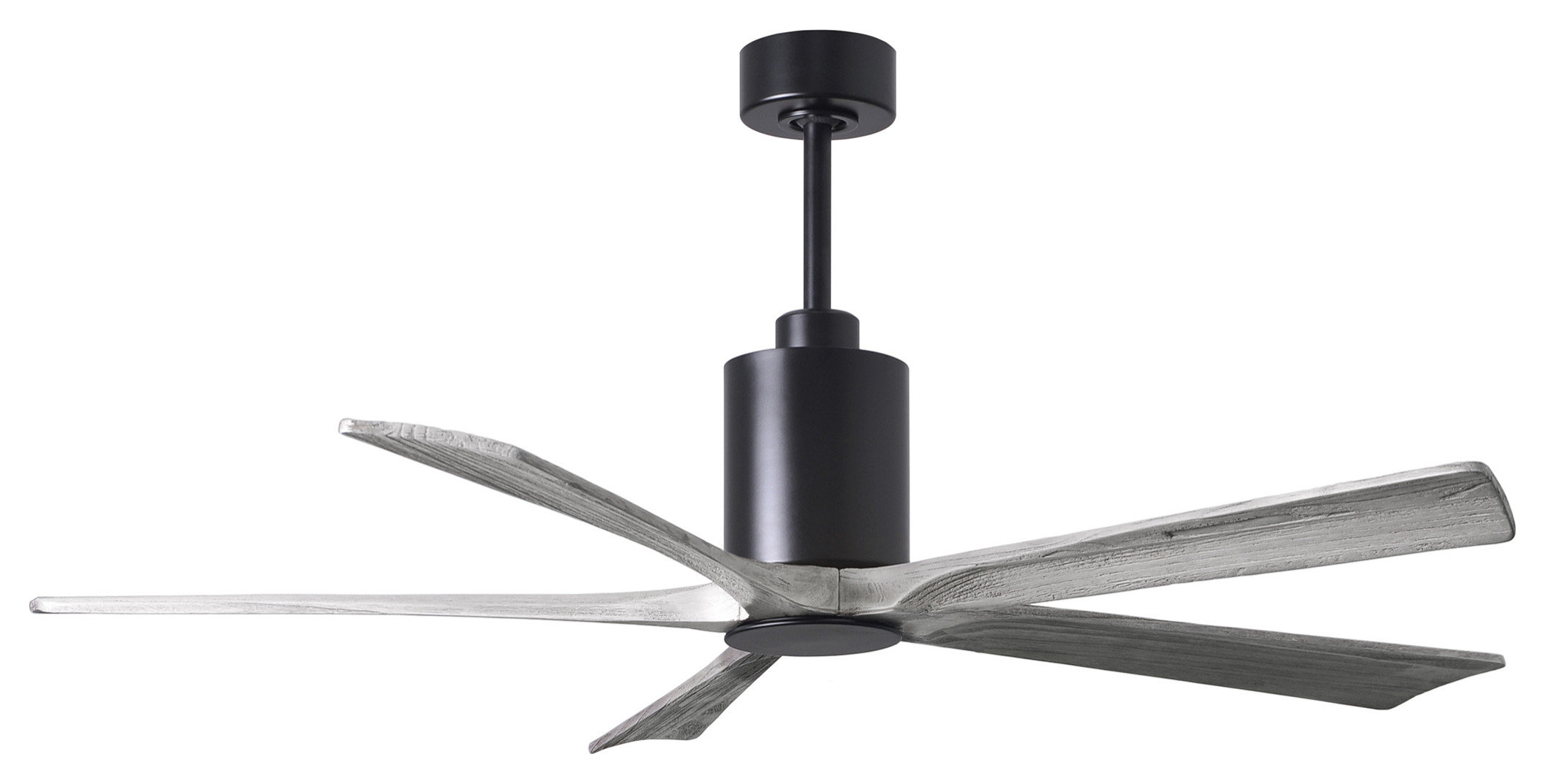 Patricia 5 Blade 60" Paddle Fan With Light Kit - Farmhouse - Ceiling ...