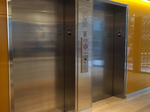 Before & After Condo Building Lobby (Elevator Area)