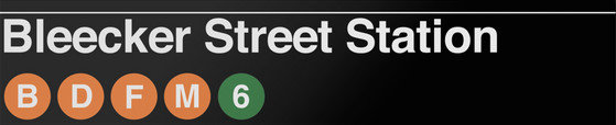 Bleecker Street - Eclectic - Novelty Signs - by Underground Signs | Houzz