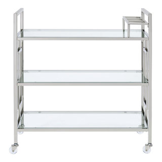 Harper Serving Bar Cart - Contemporary - Bar Carts - by Picket House ...