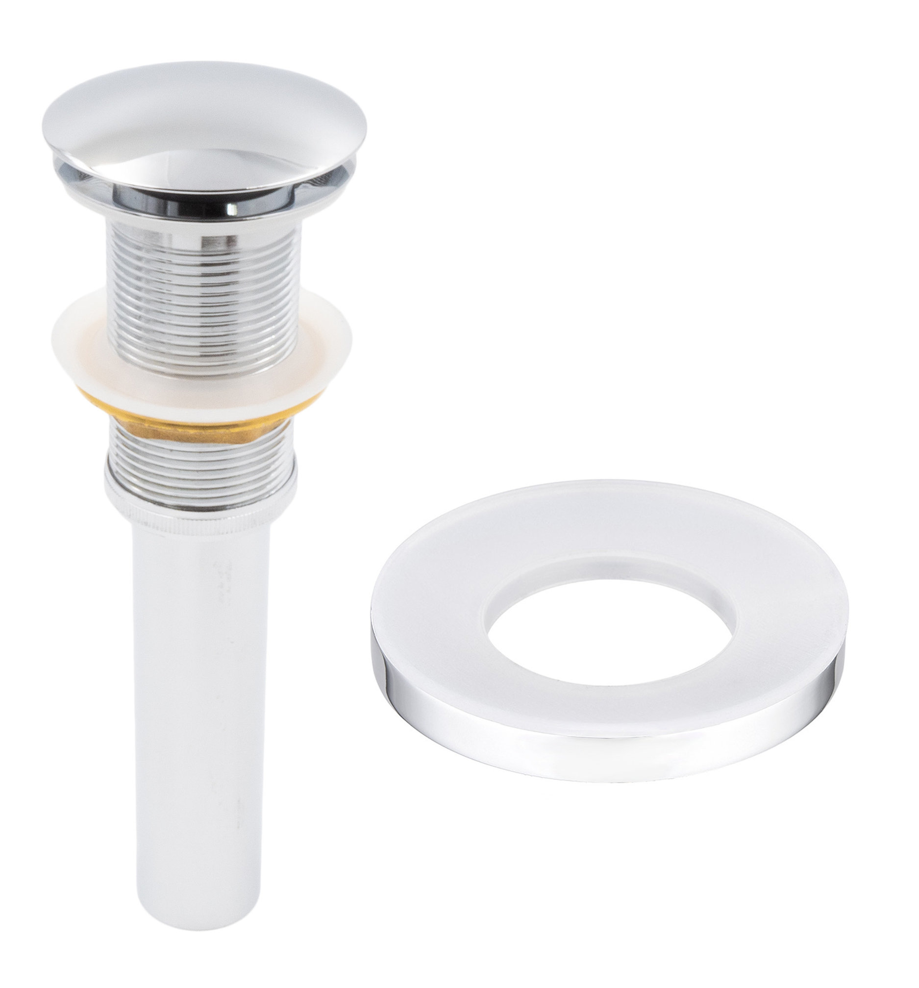 Pallina Black and White Faux Marble Glass Vessel Bathroom Sink and ...