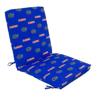 Florida Gators 2 Piece Chair Cushion - Contemporary - Outdoor Cushions ...
