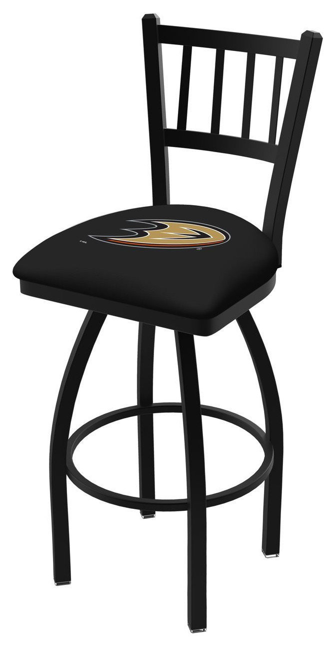 Holland L018 Anaheim Ducks 36" Swivel Bar Stool - Black - Contemporary ...