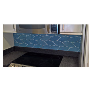 Fireclay braided tile backsplash - Contemporain - San Francisco - par ...