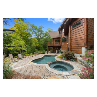 Freeform Pool in Coventry, CT - Traditional - Pool - Bridgeport - by ...