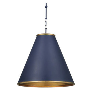 Pierrepont Large Blue Pendant - Contemporary - Pendant Lighting - by ...
