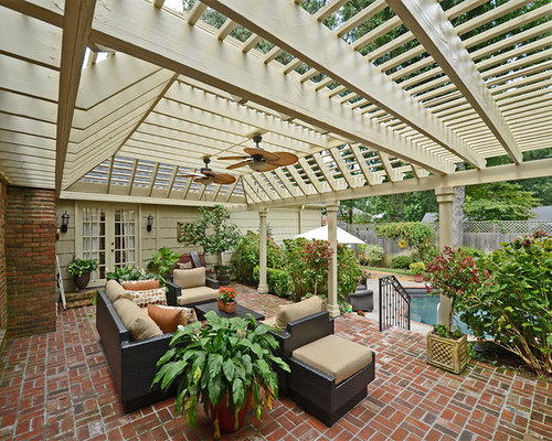 Pergola Colorful Paint Ideas