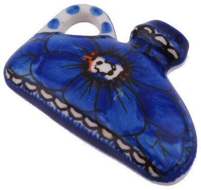 Polish Pottery 2" Stoneware Magnet Hand-Decorated Design ...